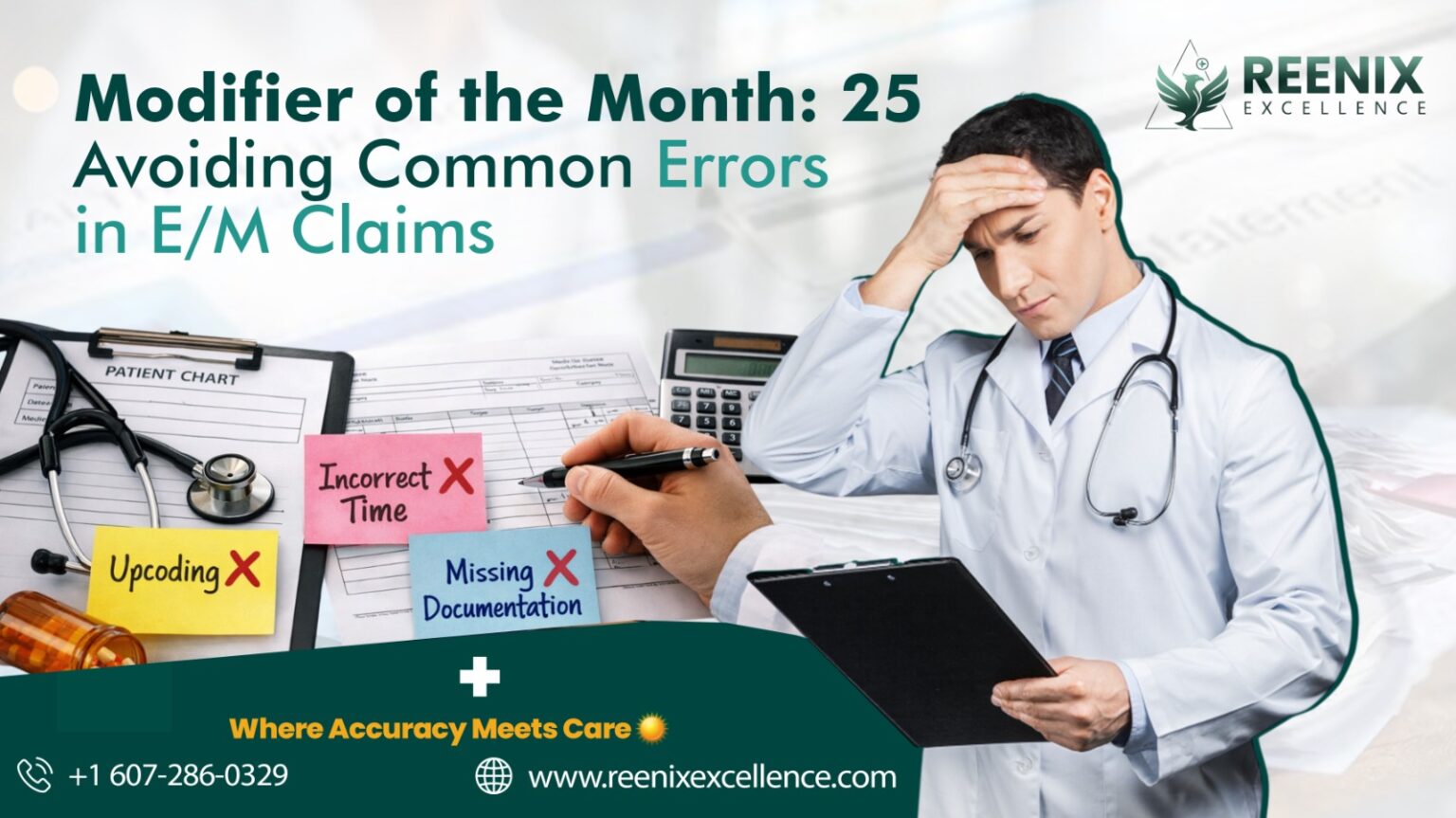 E/M Coding with Modifier 25 Proper Use and Compliance | Reenix Excellence